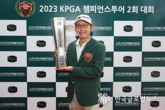‘7연속 버디’ 박성필, ‘2023 KPGA 챔피언스투어 2회 대회’ 우승…시니어 무대 ‘통산 2승’ 달성